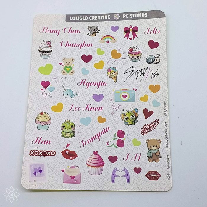 Stray Kids Sticker Sheets – Assorted – Loliglo Creative