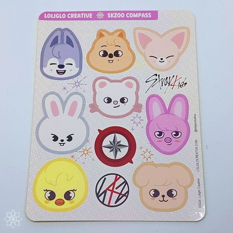Stray Kids Sticker Sheets – Assorted – Loliglo Creative
