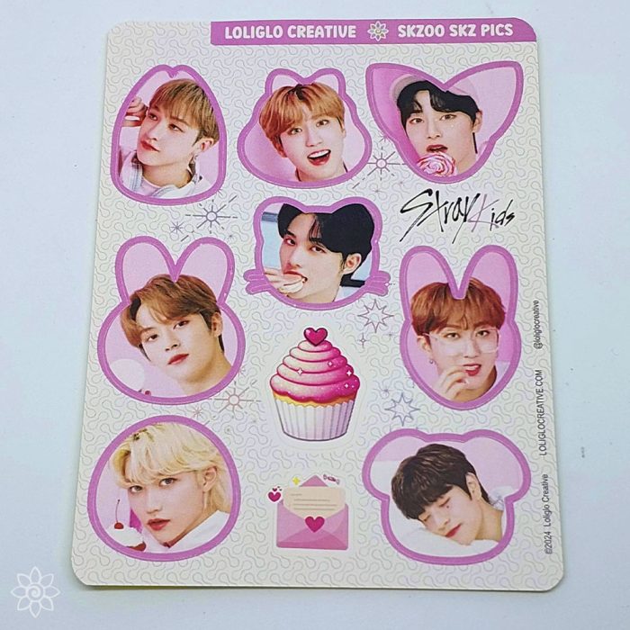 Stray Kids Sticker Sheets – Assorted – Loliglo Creative